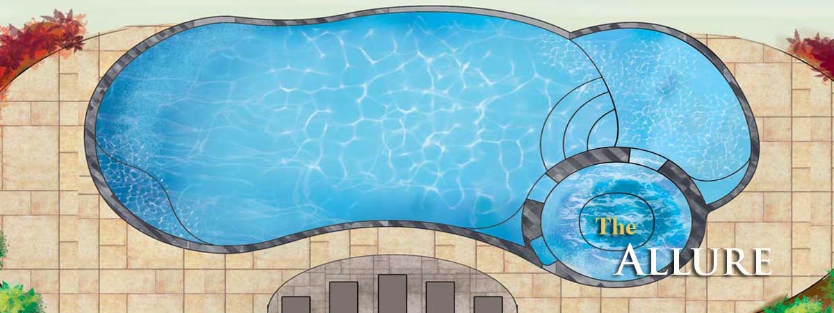 Fiberglass inground swimming pools and spas